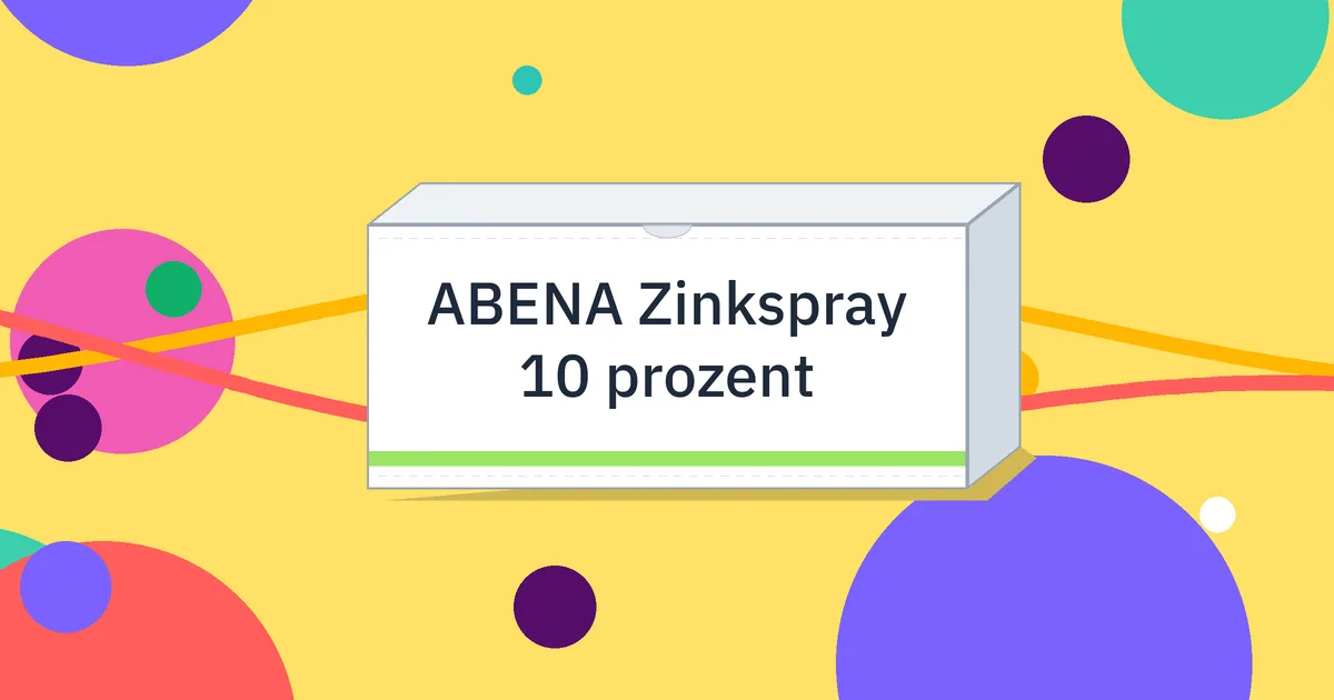 Symbolbild: Packung mit der Aufschrift ABENA Zinkspray 10 prozent (PZN 16240870) – Verfügbarkeit und Bezug in Apotheken in Frankfurt am Main