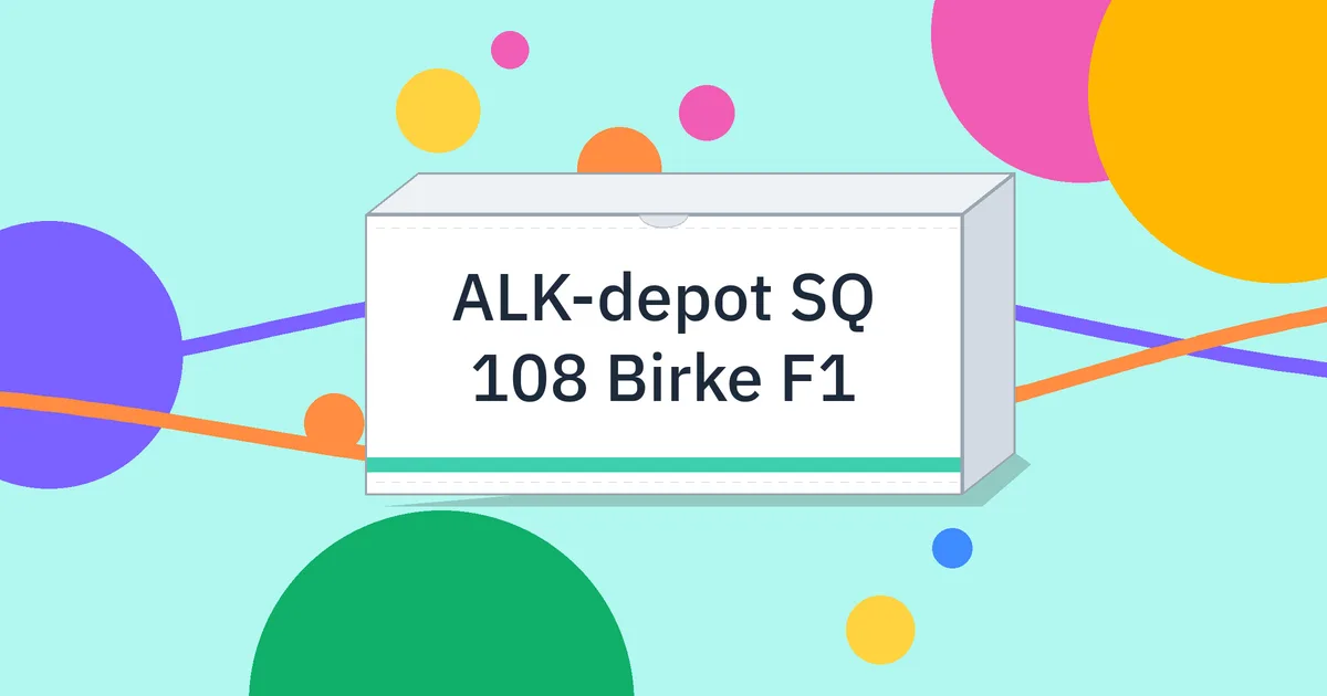Symbolbild: Packung mit der Aufschrift ALK-depot SQ 108 Birke F1 (PZN 03876980) – Verfügbarkeit und Bezug in Apotheken in Frankfurt am Main
