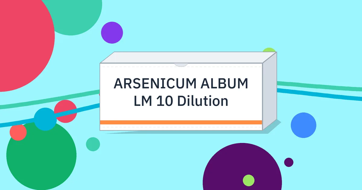 Symbolbild: Packung mit der Aufschrift ARSENICUM ALBUM LM 10 Dilution (PZN 12770855) – Verfügbarkeit und Bezug in Apotheken in Frankfurt am Main