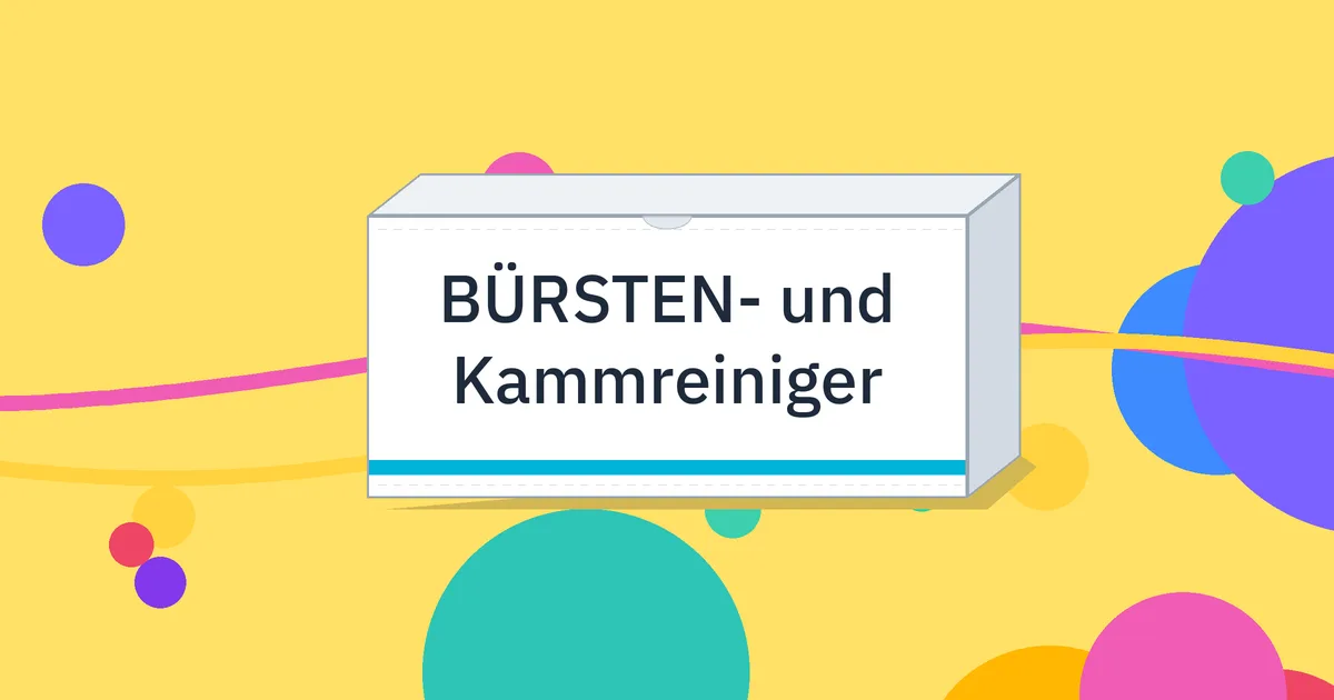 Symbolbild: Packung mit der Aufschrift BÜRSTEN- und Kammreiniger (PZN 17289447) – Verfügbarkeit und Bezug in Apotheken in Frankfurt am Main