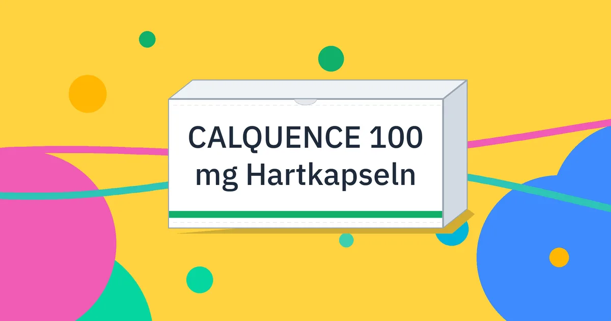 Symbolbild: Packung mit der Aufschrift CALQUENCE 100 mg Hartkapseln (PZN 18830883) – Verfügbarkeit und Bezug in Apotheken in Frankfurt am Main