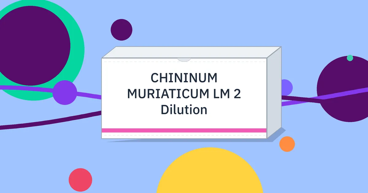 Symbolbild: Packung mit der Aufschrift CHININUM MURIATICUM LM 2 Dilution (PZN 12815026) – Verfügbarkeit und Bezug in Apotheken in Frankfurt am Main