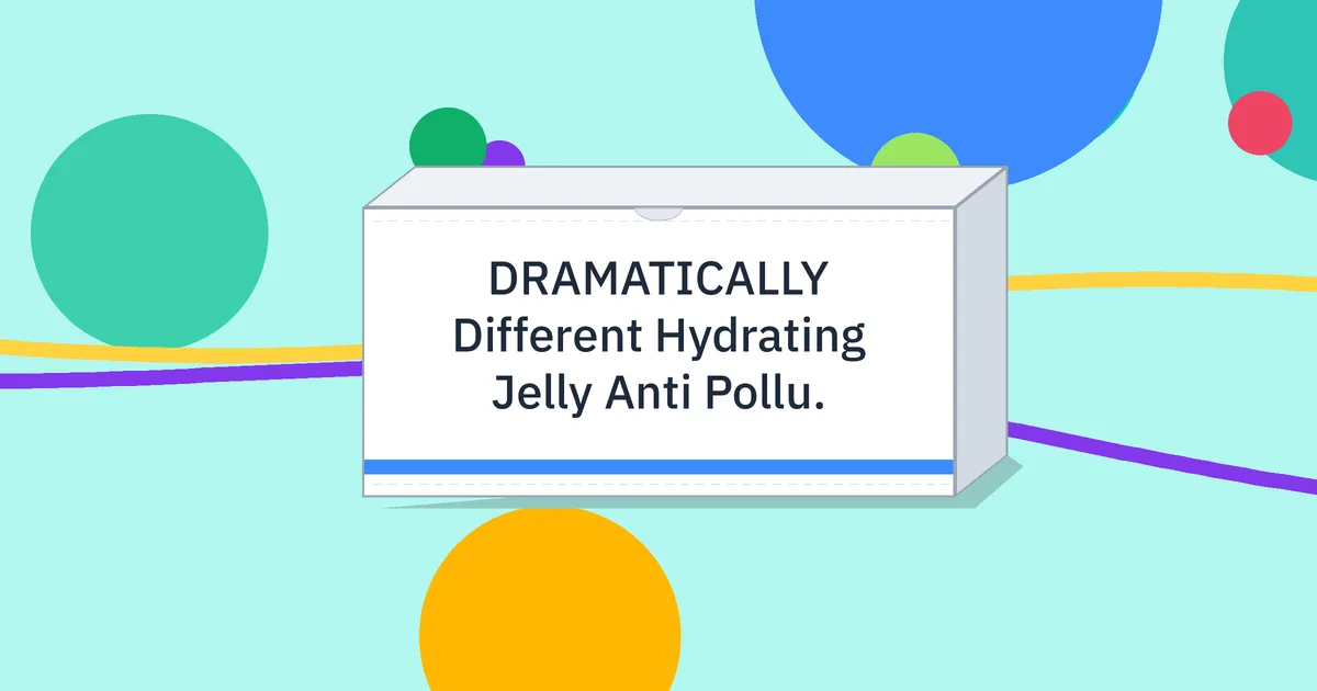 Symbolbild: Packung mit der Aufschrift DRAMATICALLY Different Hydrating Jelly Anti Pollu. (PZN 18893820) – Verfügbarkeit und Bezug in Apotheken in Frankfurt am Main