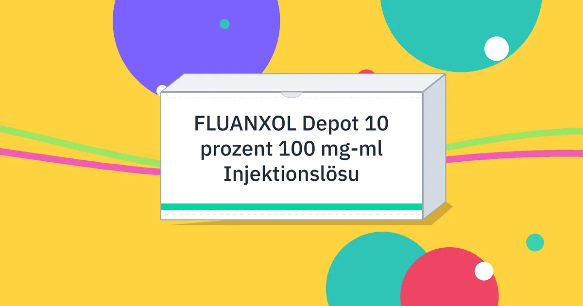Symbolbild: Packung mit der Aufschrift FLUANXOL Depot 10 prozent 100 mg-ml Injektionslösu (PZN 17580289) – Verfügbarkeit und Bezug in Apotheken in Frankfurt am Main