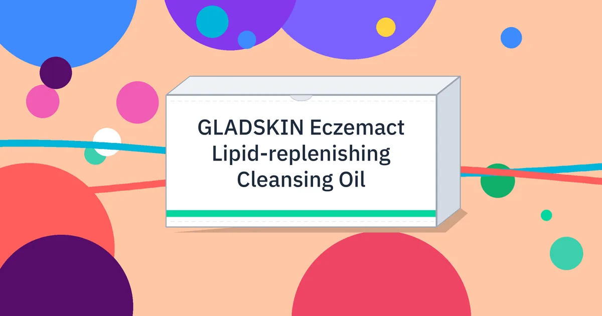 Symbolbild: Packung mit der Aufschrift GLADSKIN Eczemact Lipid-replenishing Cleansing Oil (PZN 18599262) – Verfügbarkeit und Bezug in Apotheken in Frankfurt am Main