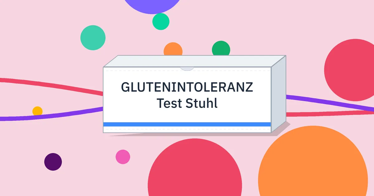Symbolbild: Packung mit der Aufschrift GLUTENINTOLERANZ Test Stuhl (PZN 19971373) – Verfügbarkeit und Bezug in Apotheken in Frankfurt am Main