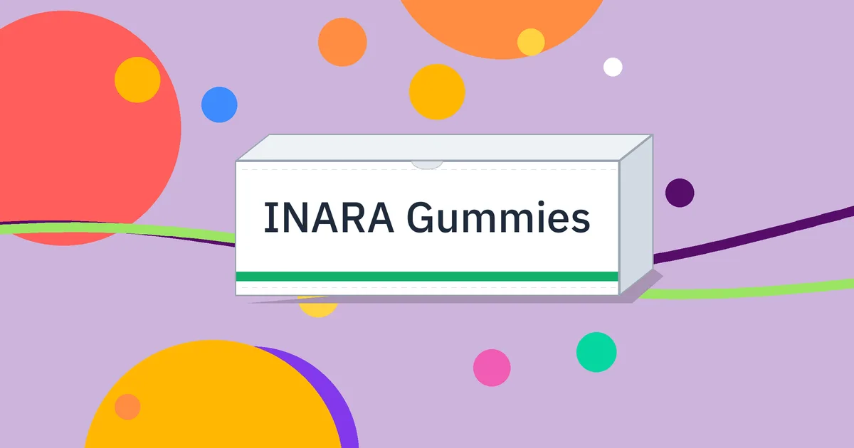 Symbolbild: Packung mit der Aufschrift INARA Gummies (PZN 20575487) – Verfügbarkeit und Bezug in Apotheken in Frankfurt am Main