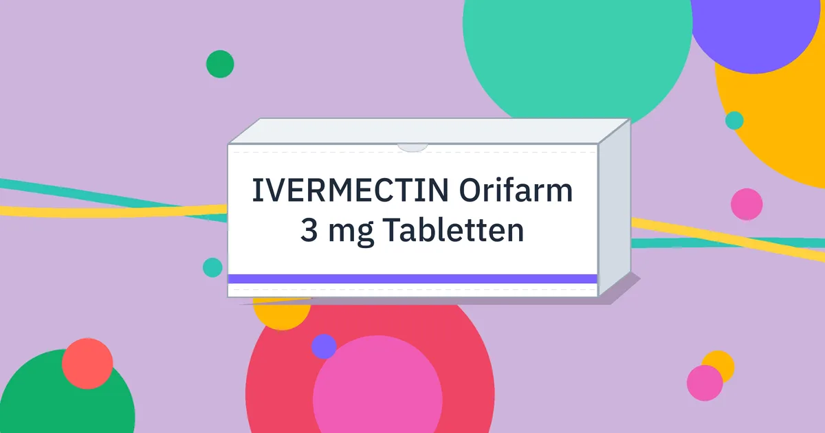 Symbolbild: Packung mit der Aufschrift IVERMECTIN Orifarm 3 mg Tabletten (PZN 19432127) – Verfügbarkeit und Bezug in Apotheken in Frankfurt am Main