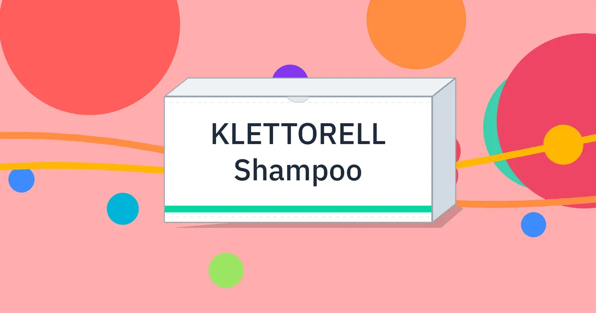 Symbolbild: Packung mit der Aufschrift KLETTORELL Shampoo (PZN 09262150) – Verfügbarkeit und Bezug in Apotheken in Frankfurt am Main