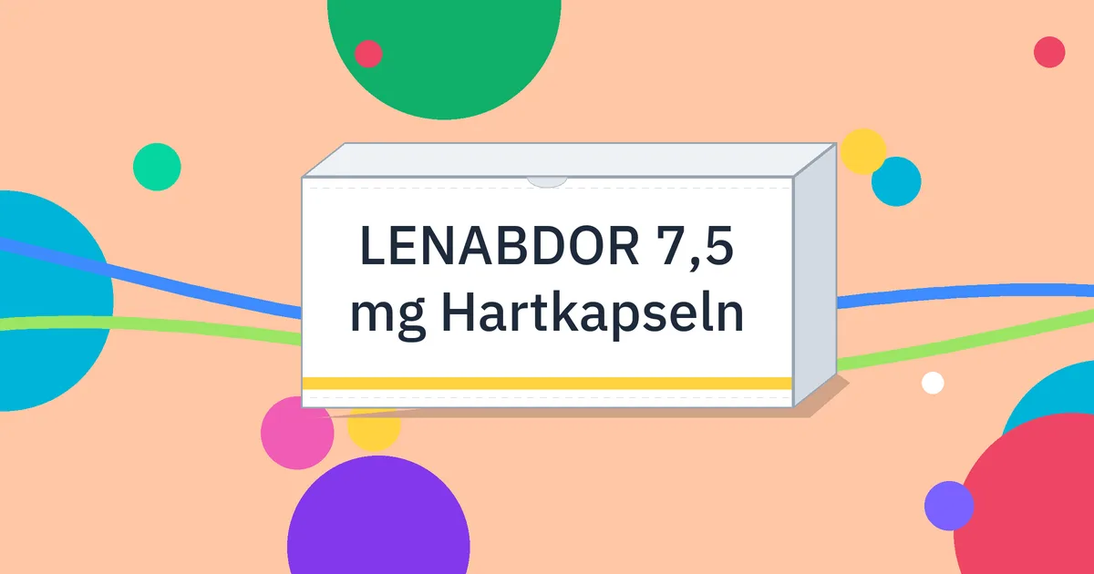 Symbolbild: Packung mit der Aufschrift LENABDOR 7,5 mg Hartkapseln (PZN 17605492) – Verfügbarkeit und Bezug in Apotheken in Frankfurt am Main