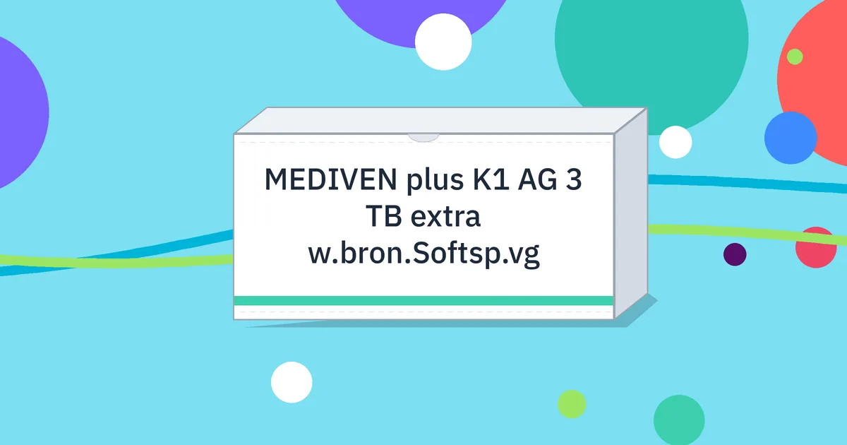 Symbolbild: Packung mit der Aufschrift MEDIVEN plus K1 AG 3 TB extra w.bron.Softsp.vg (PZN 15067174) – Verfügbarkeit und Bezug in Apotheken in Frankfurt am Main