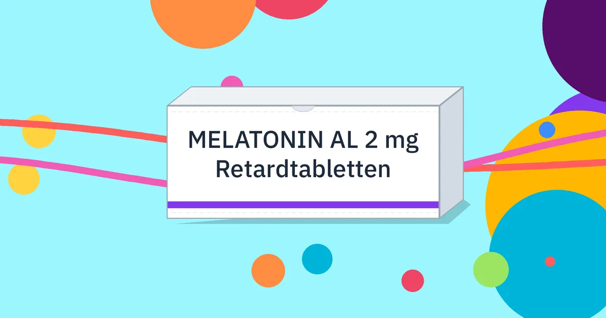 Symbolbild: Packung mit der Aufschrift MELATONIN AL 2 mg Retardtabletten (PZN 18004292) – Verfügbarkeit und Bezug in Apotheken in Frankfurt am Main