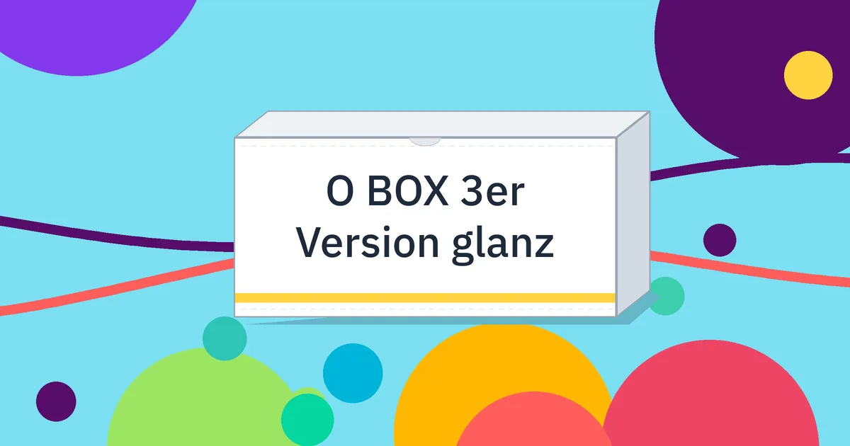 Symbolbild: Packung mit der Aufschrift O BOX 3er Version glanz (PZN 01663381) – Verfügbarkeit und Bezug in Apotheken in Frankfurt am Main