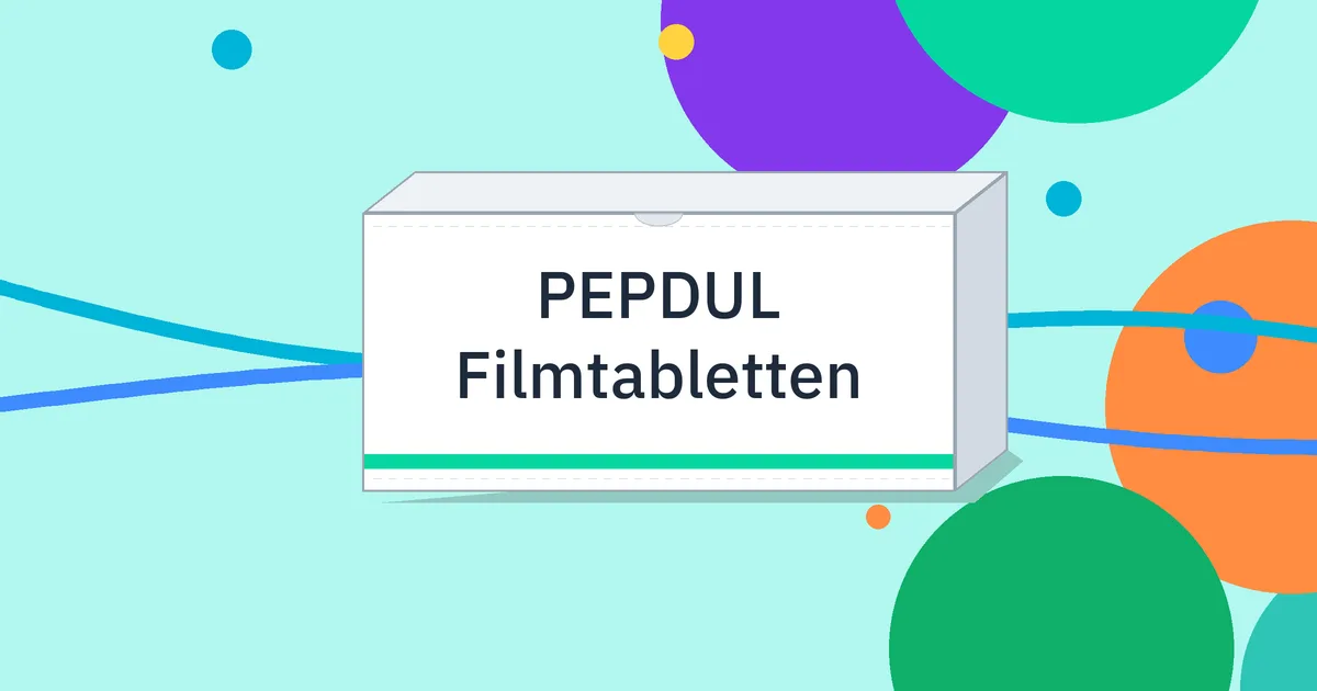 Symbolbild: Packung mit der Aufschrift PEPDUL Filmtabletten (PZN 03511971) – Verfügbarkeit und Bezug in Apotheken in Frankfurt am Main