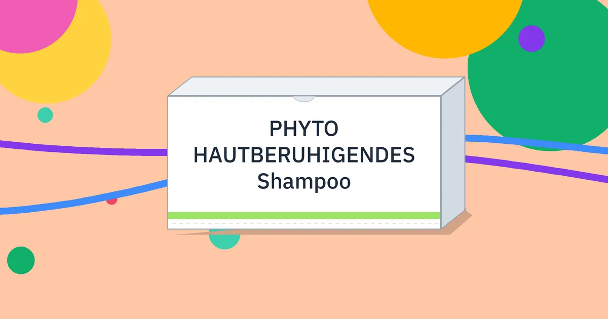 Symbolbild: Packung mit der Aufschrift PHYTO HAUTBERUHIGENDES Shampoo (PZN 19371992) – Verfügbarkeit und Bezug in Apotheken in Frankfurt am Main