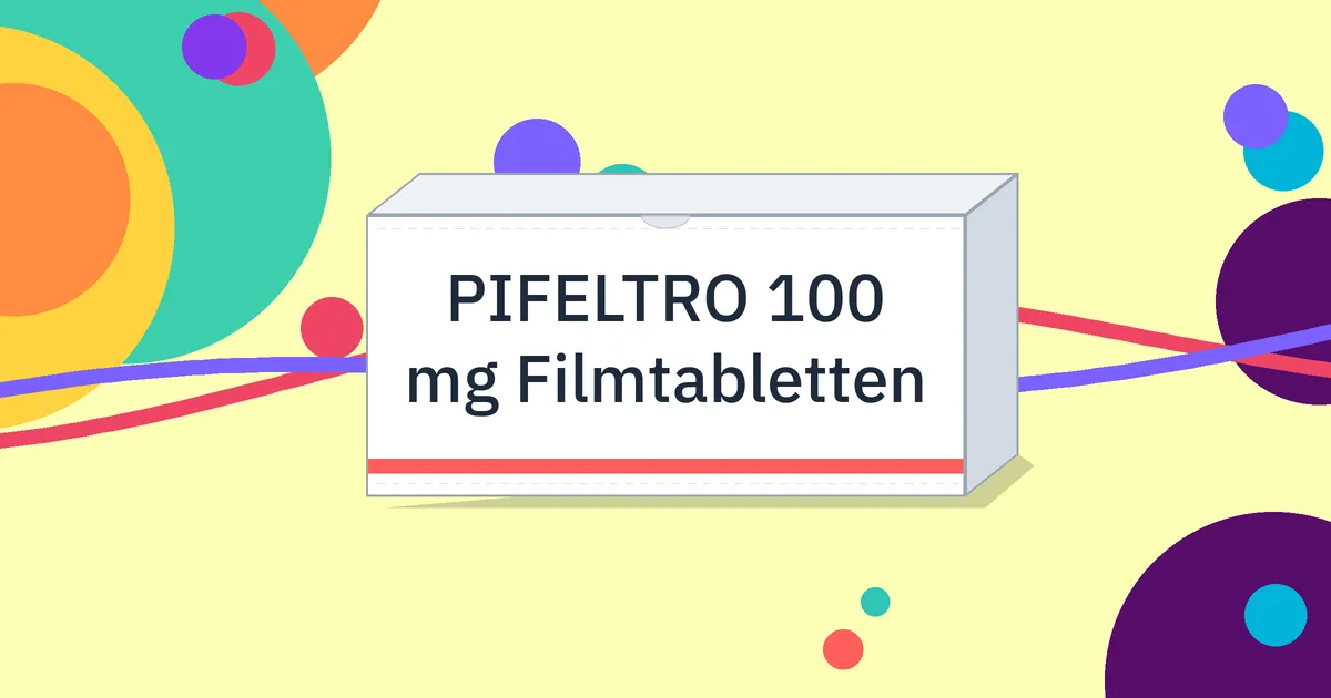 Symbolbild: Packung mit der Aufschrift PIFELTRO 100 mg Filmtabletten (PZN 20702193) – Verfügbarkeit und Bezug in Apotheken in Frankfurt am Main
