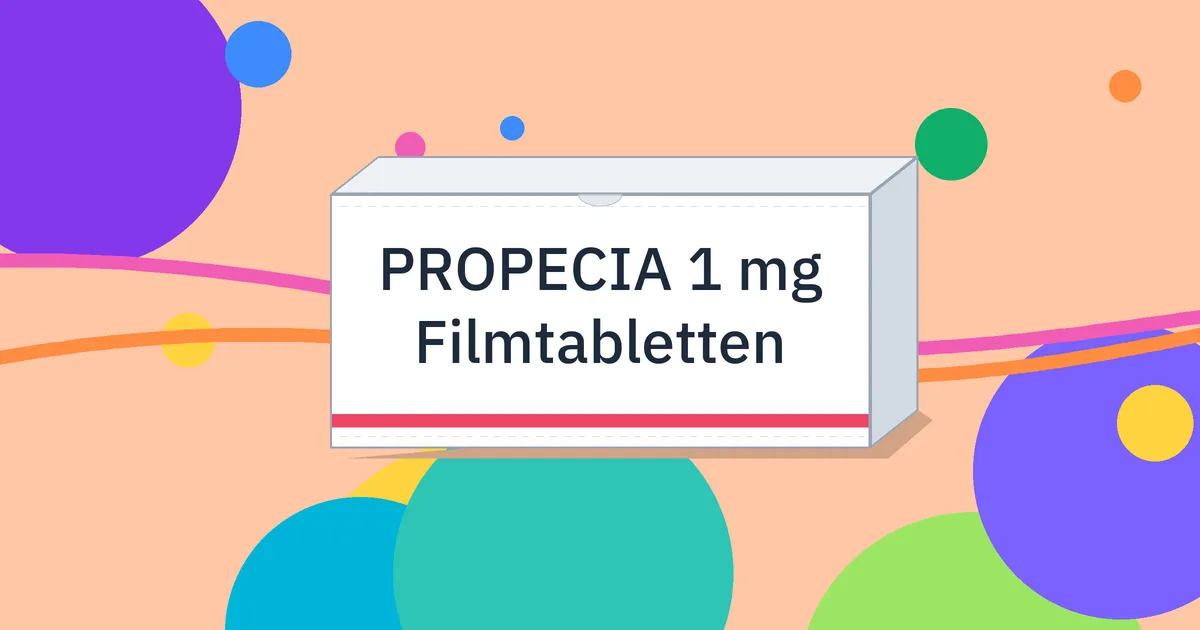Symbolbild: Packung mit der Aufschrift PROPECIA 1 mg Filmtabletten (PZN 17212309) – Verfügbarkeit und Bezug in Apotheken in Frankfurt am Main