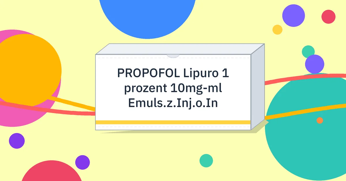 Symbolbild: Packung mit der Aufschrift PROPOFOL Lipuro 1 prozent 10mg-ml Emuls.z.Inj.o.In (PZN 09777517) – Verfügbarkeit und Bezug in Apotheken in Frankfurt am Main