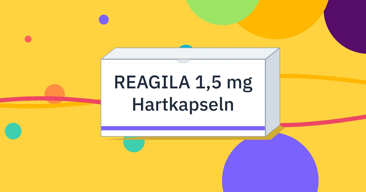 Symbolbild: Packung mit der Aufschrift REAGILA 1,5 mg Hartkapseln (PZN 15890330) – Verfügbarkeit und Bezug in Apotheken in Frankfurt am Main