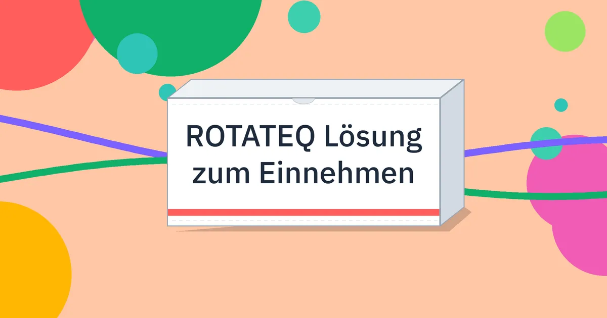 Symbolbild: Packung mit der Aufschrift ROTATEQ Lösung zum Einnehmen (PZN 17863722) – Verfügbarkeit und Bezug in Apotheken in Frankfurt am Main