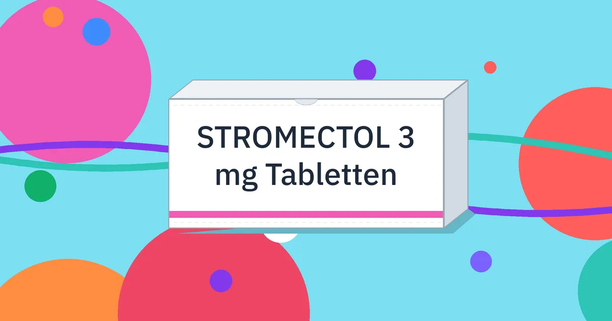 Symbolbild: Packung mit der Aufschrift STROMECTOL 3 mg Tabletten (PZN 18848305) – Verfügbarkeit und Bezug in Apotheken in Frankfurt am Main