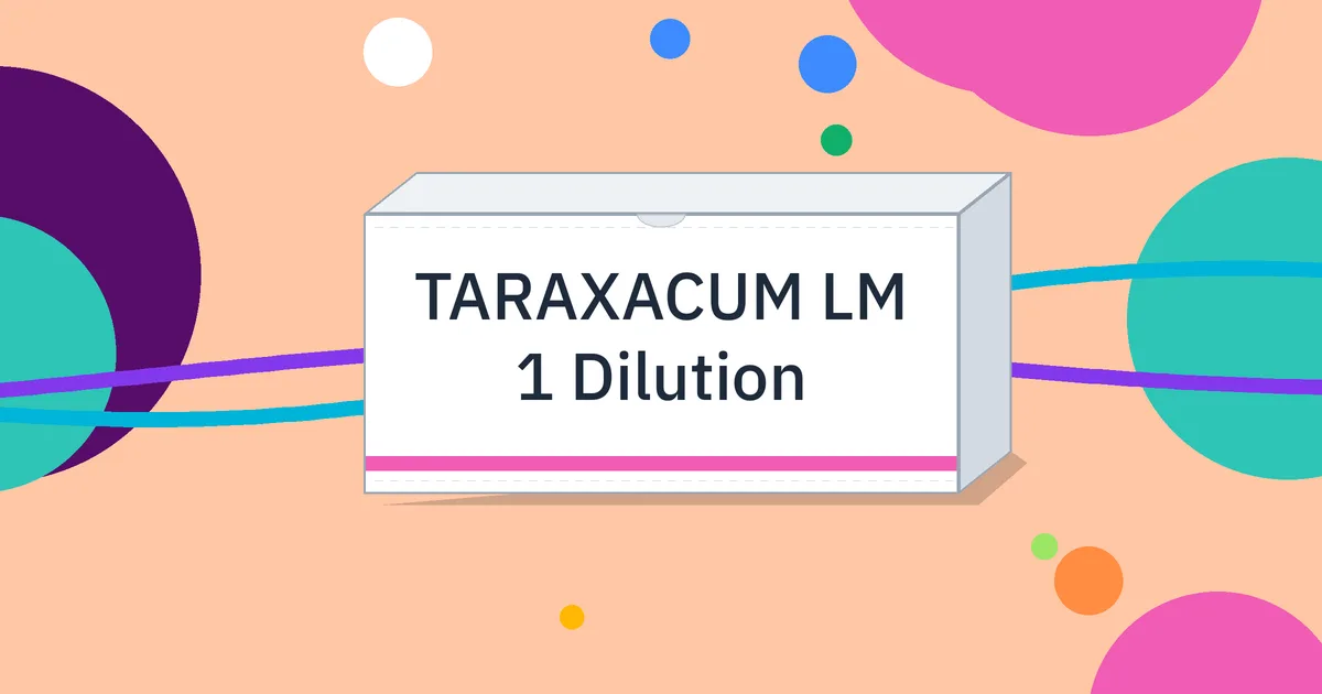 Symbolbild: Packung mit der Aufschrift TARAXACUM LM 1 Dilution (PZN 13214205) – Verfügbarkeit und Bezug in Apotheken in Frankfurt am Main