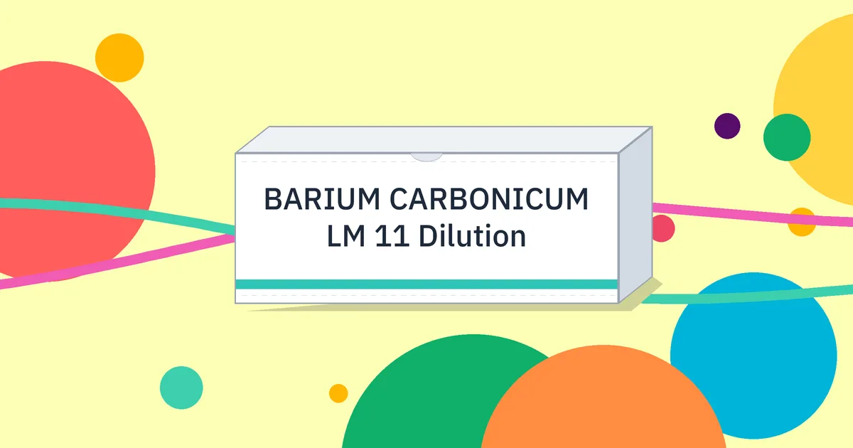 Symbolbild: Packung mit der Aufschrift BARIUM CARBONICUM LM 11 Dilution (PZN 12788938) – Verfügbarkeit und Bezug in Apotheken in Frankfurt am Main
