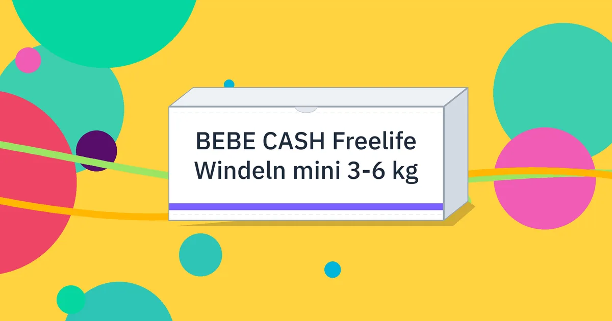 Symbolbild: Packung mit der Aufschrift BEBE CASH Freelife Windeln mini 3-6 kg (PZN 15396096) – Verfügbarkeit und Bezug in Apotheken in Frankfurt am Main