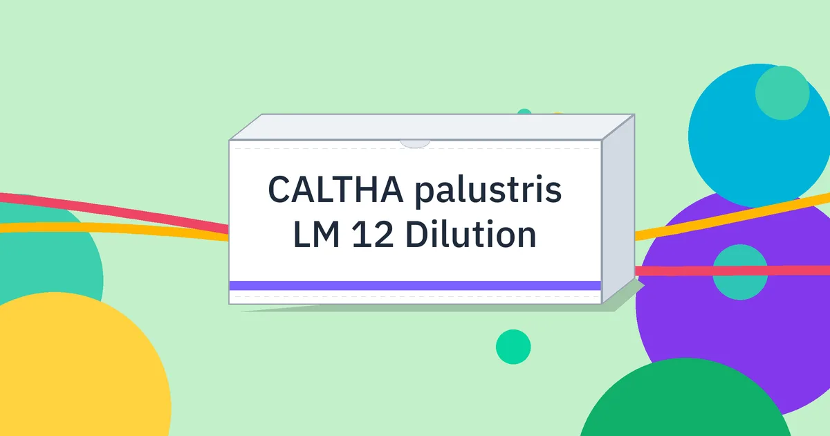 Symbolbild: Packung mit der Aufschrift CALTHA palustris LM 12 Dilution (PZN 13411590) – Verfügbarkeit und Bezug in Apotheken in Frankfurt am Main
