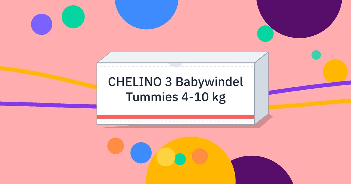 Symbolbild: Packung mit der Aufschrift CHELINO 3 Babywindel Tummies 4-10 kg (PZN 11132986) – Verfügbarkeit und Bezug in Apotheken in Frankfurt am Main