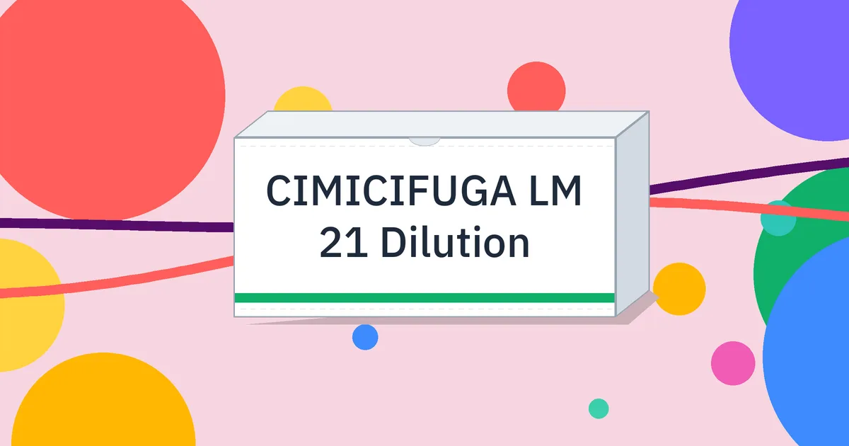 Symbolbild: Packung mit der Aufschrift CIMICIFUGA LM 21 Dilution (PZN 12819194) – Verfügbarkeit und Bezug in Apotheken in Frankfurt am Main
