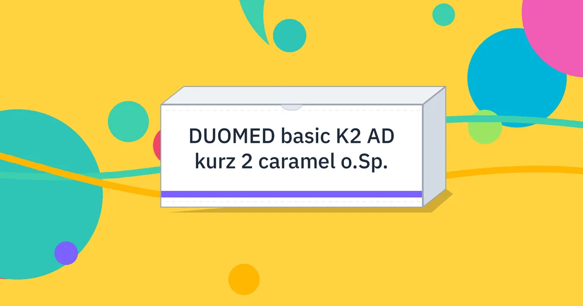 Symbolbild: Packung mit der Aufschrift DUOMED basic K2 AD kurz 2 caramel o.Sp. (PZN 20907274) – Verfügbarkeit und Bezug in Apotheken in Frankfurt am Main