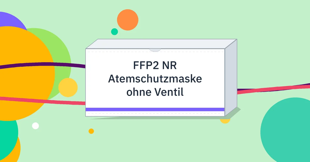 Symbolbild: Packung mit der Aufschrift FFP2 NR Atemschutzmaske ohne Ventil (PZN 03721616) – Verfügbarkeit und Bezug in Apotheken in Frankfurt am Main