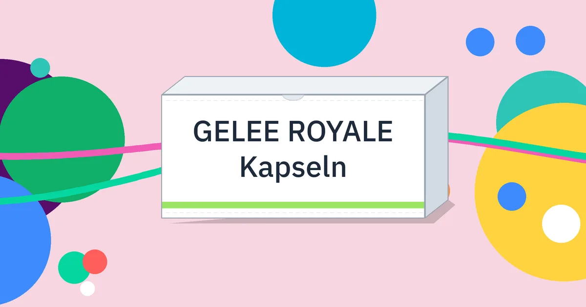 Symbolbild: Packung mit der Aufschrift GELEE ROYALE Kapseln (PZN 17636274) – Verfügbarkeit und Bezug in Apotheken in Frankfurt am Main