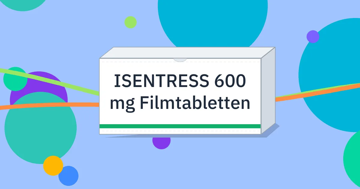 Symbolbild: Packung mit der Aufschrift ISENTRESS 600 mg Filmtabletten (PZN 16913406) – Verfügbarkeit und Bezug in Apotheken in Frankfurt am Main