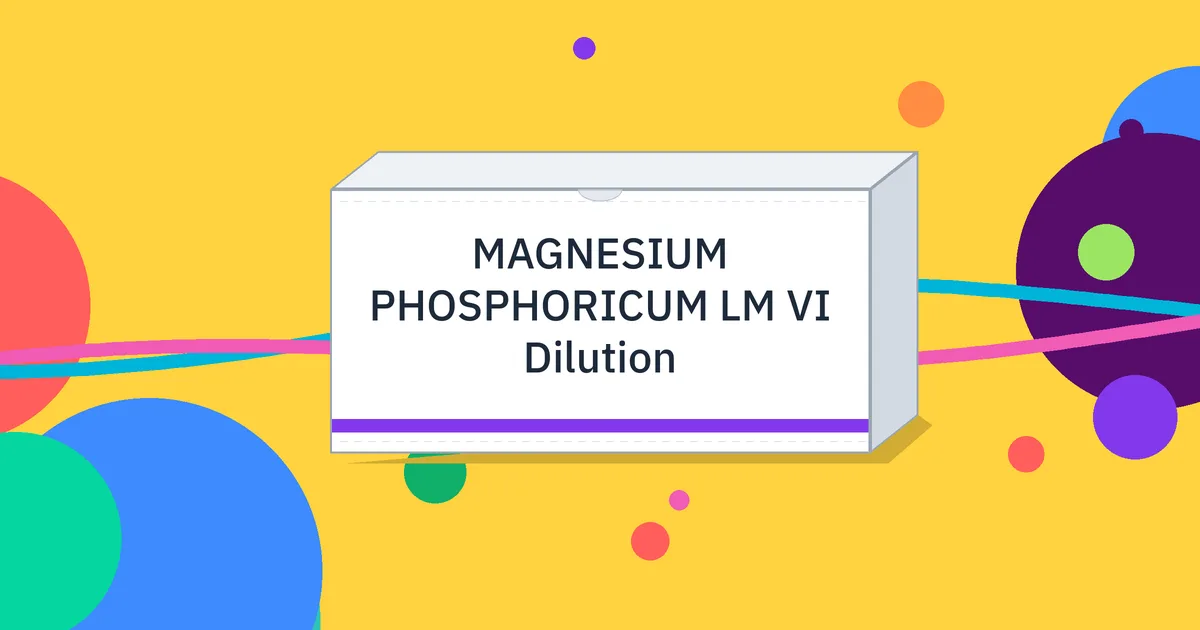 Symbolbild: Packung mit der Aufschrift MAGNESIUM PHOSPHORICUM LM VI Dilution (PZN 02668759) – Verfügbarkeit und Bezug in Apotheken in Frankfurt am Main