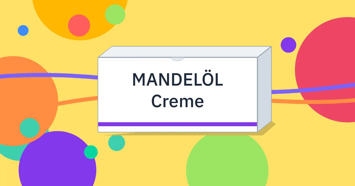 Symbolbild: Packung mit der Aufschrift MANDELÖL Creme (PZN 08430243) – Verfügbarkeit und Bezug in Apotheken in Frankfurt am Main