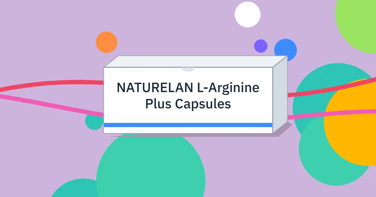 Symbolbild: Packung mit der Aufschrift NATURELAN L-Arginine Plus Capsules (PZN 19477437) – Verfügbarkeit und Bezug in Apotheken in Frankfurt am Main