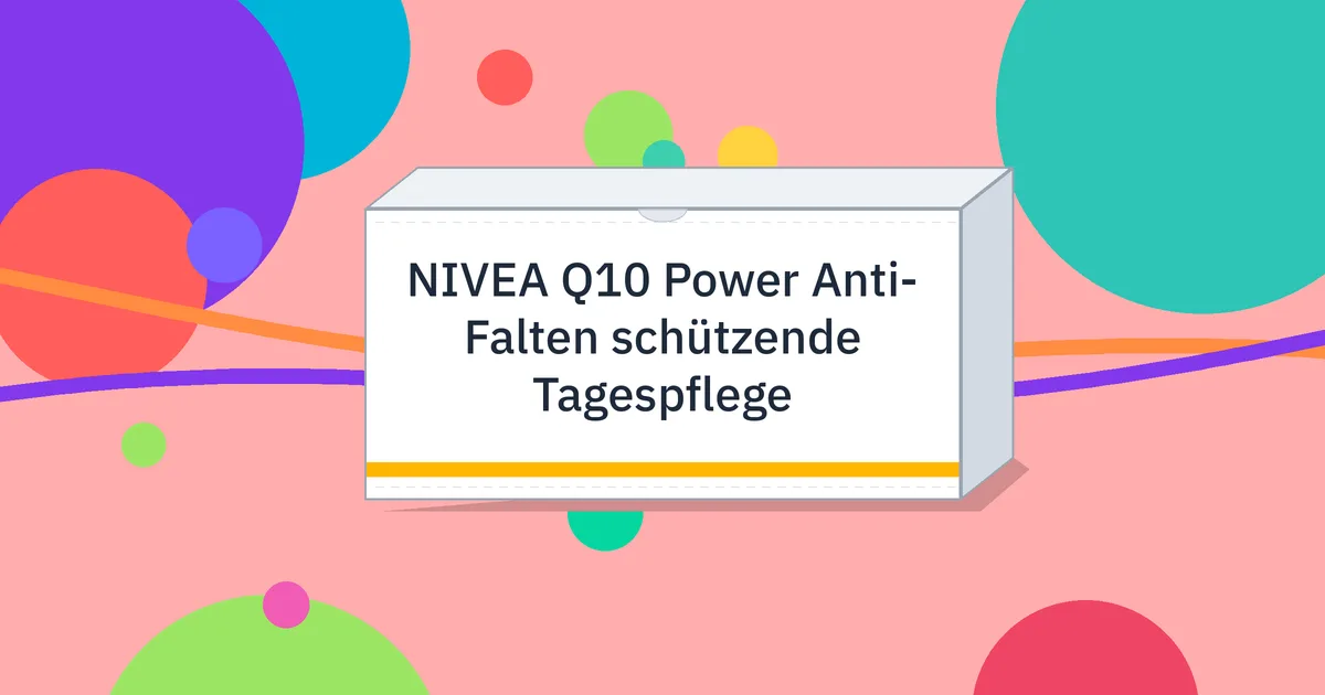 Symbolbild: Packung mit der Aufschrift NIVEA Q10 Power Anti-Falten schützende Tagespflege (PZN 14368821) – Verfügbarkeit und Bezug in Apotheken in Frankfurt am Main
