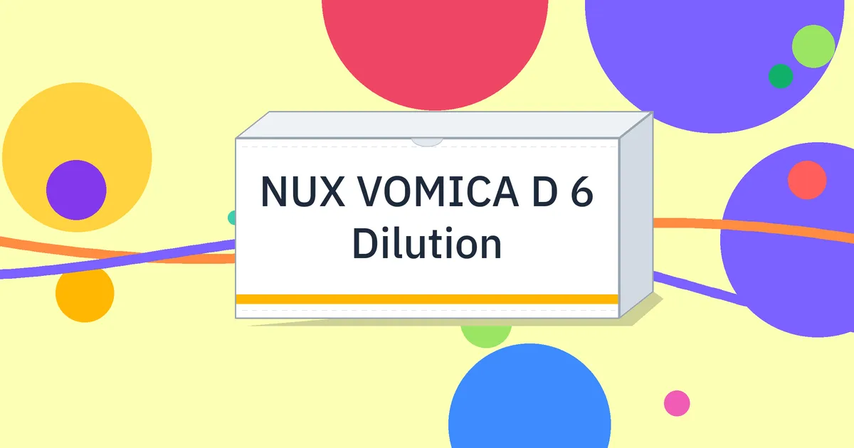 Symbolbild: Packung mit der Aufschrift NUX VOMICA D 6 Dilution (PZN 01780678) – Verfügbarkeit und Bezug in Apotheken in Frankfurt am Main