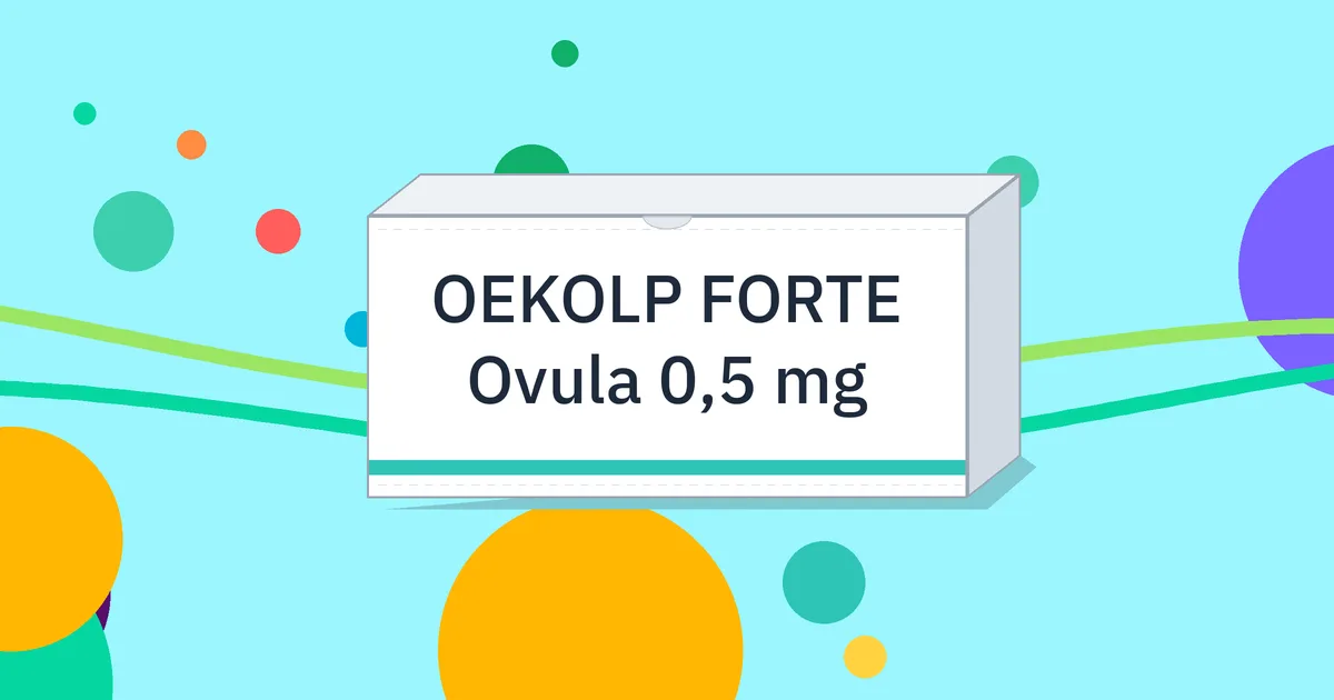 Symbolbild: Packung mit der Aufschrift OEKOLP FORTE Ovula 0,5 mg (PZN 00930845) – Verfügbarkeit und Bezug in Apotheken in Frankfurt am Main
