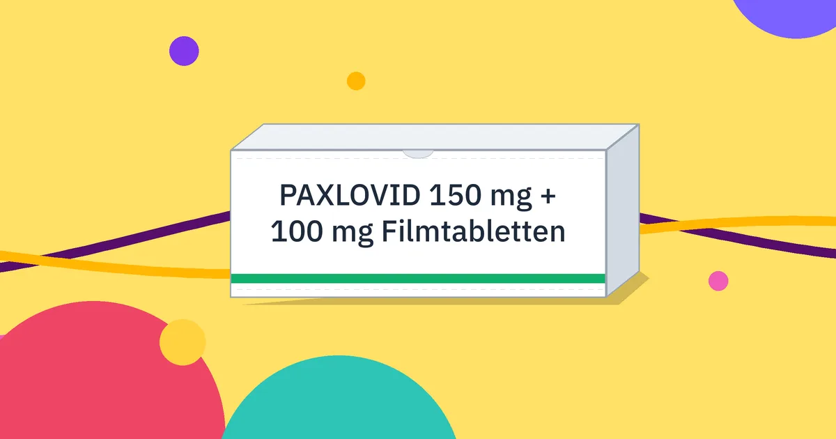Symbolbild: Packung mit der Aufschrift PAXLOVID 150 mg + 100 mg Filmtabletten (PZN 18380061) – Verfügbarkeit und Bezug in Apotheken in Frankfurt am Main