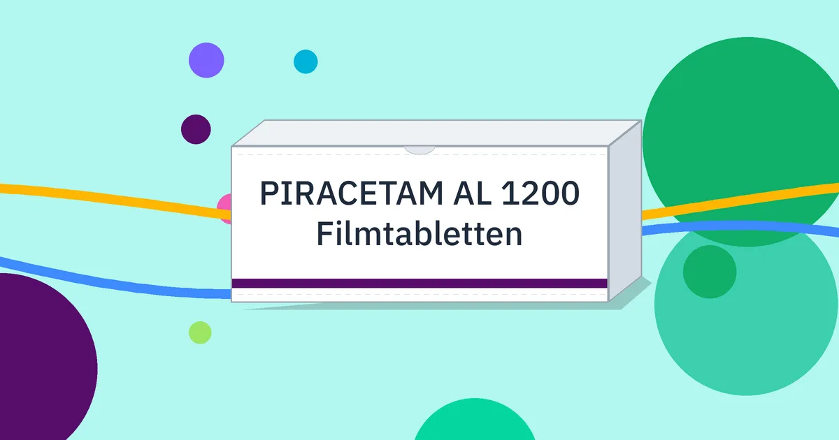 Symbolbild: Packung mit der Aufschrift PIRACETAM AL 1200 Filmtabletten (PZN 10261747) – Verfügbarkeit und Bezug in Apotheken in Frankfurt am Main