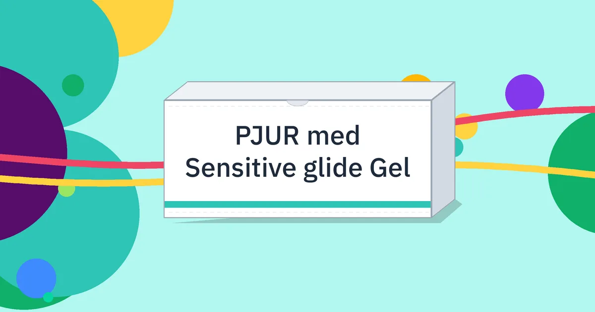 Symbolbild: Packung mit der Aufschrift PJUR med Sensitive glide Gel (PZN 11128430) – Verfügbarkeit und Bezug in Apotheken in Frankfurt am Main