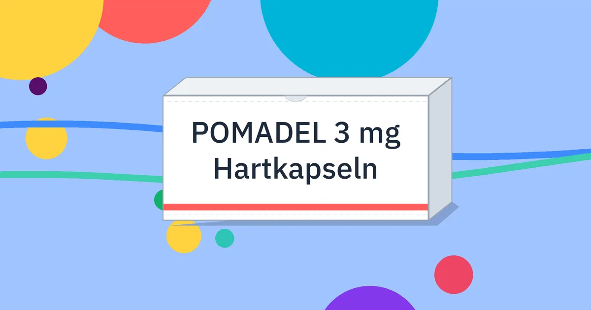 Symbolbild: Packung mit der Aufschrift POMADEL 3 mg Hartkapseln (PZN 19412188) – Verfügbarkeit und Bezug in Apotheken in Frankfurt am Main