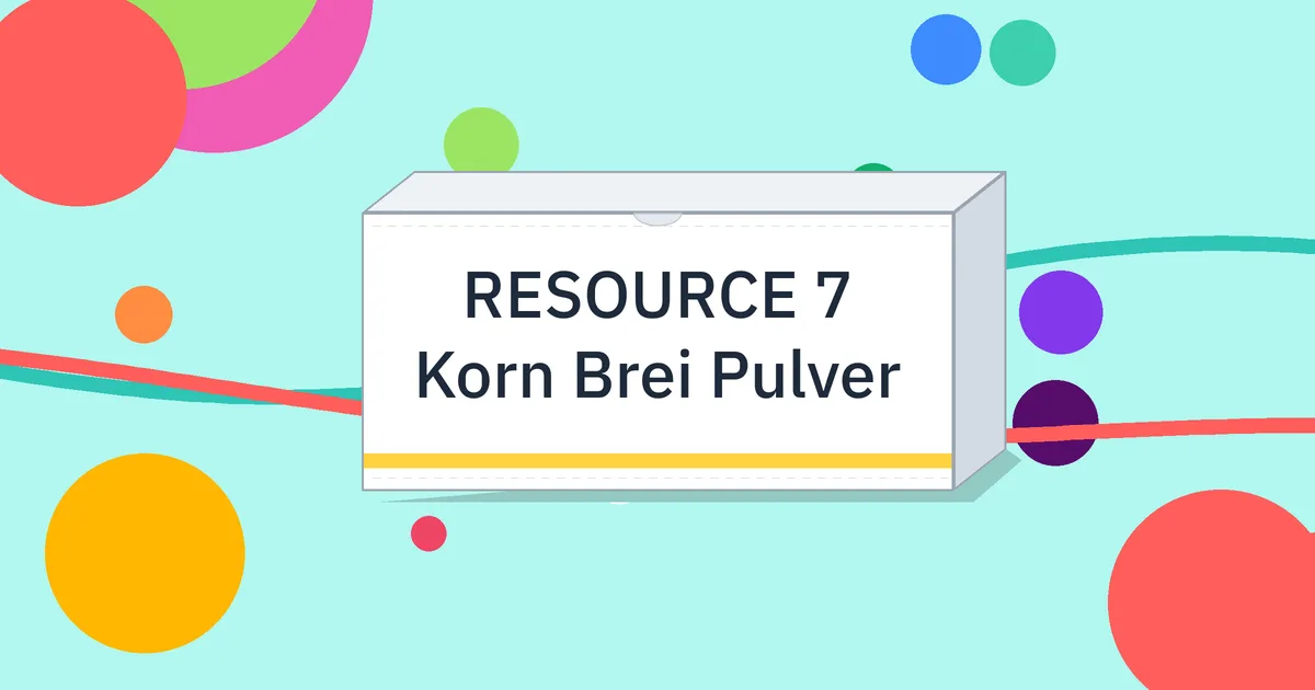 Symbolbild: Packung mit der Aufschrift RESOURCE 7 Korn Brei Pulver (PZN 16016523) – Verfügbarkeit und Bezug in Apotheken in Frankfurt am Main