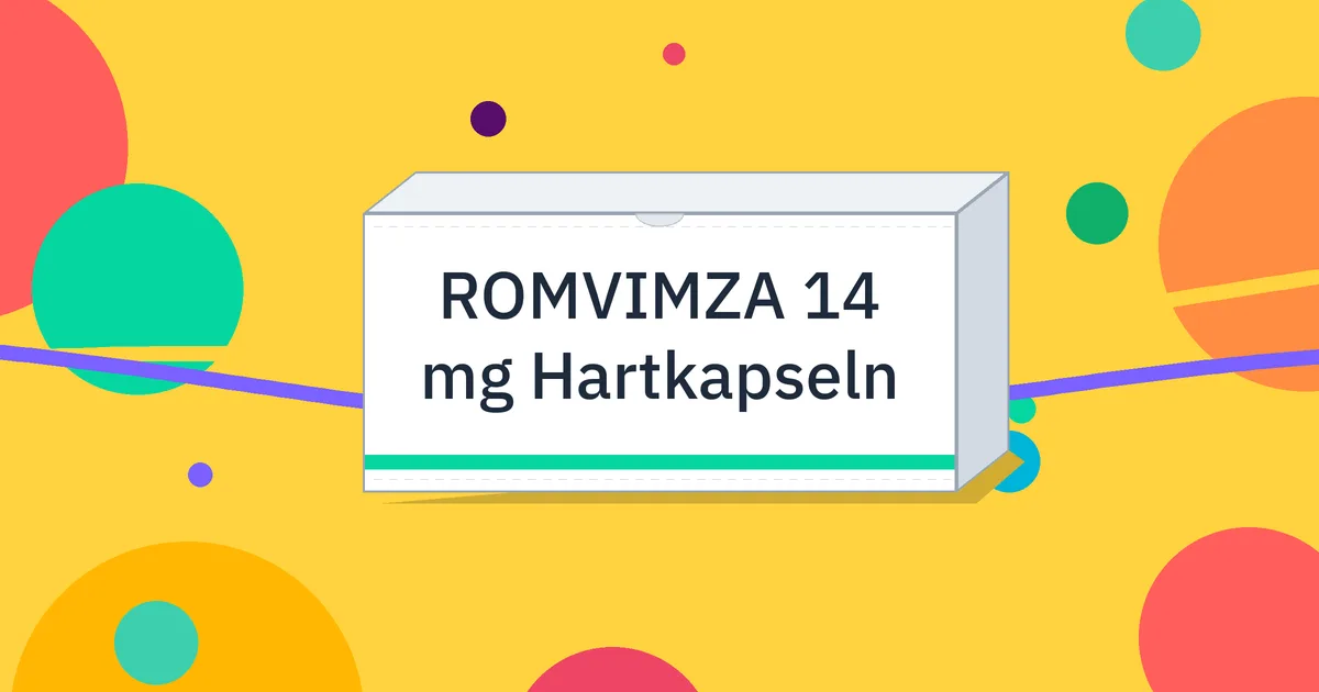 Symbolbild: Packung mit der Aufschrift ROMVIMZA 14 mg Hartkapseln (PZN 19999621) – Verfügbarkeit und Bezug in Apotheken in Frankfurt am Main