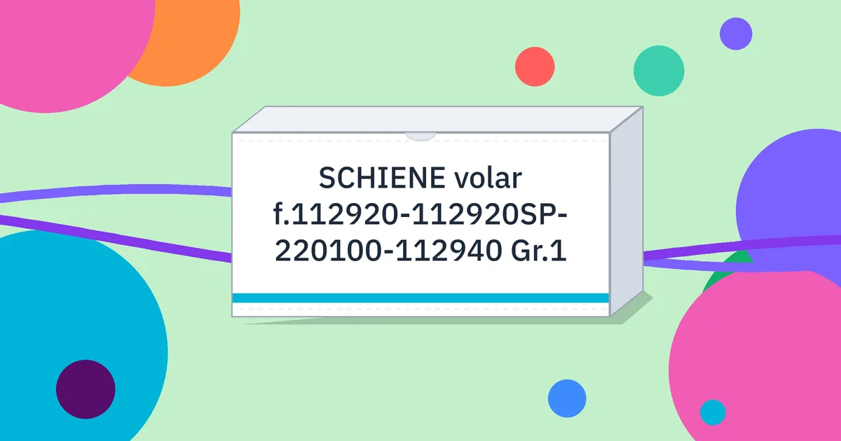 Symbolbild: Packung mit der Aufschrift SCHIENE volar f.112920-112920SP-220100-112940 Gr.1 (PZN 15256567) – Verfügbarkeit und Bezug in Apotheken in Frankfurt am Main