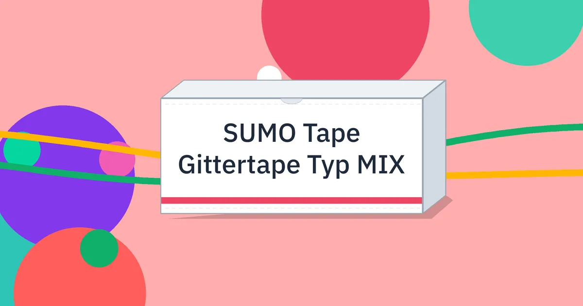 Symbolbild: Packung mit der Aufschrift SUMO Tape Gittertape Typ MIX (PZN 18307526) – Verfügbarkeit und Bezug in Apotheken in Frankfurt am Main