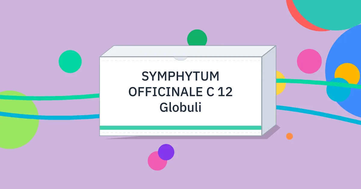 Symbolbild: Packung mit der Aufschrift SYMPHYTUM OFFICINALE C 12 Globuli (PZN 16671073) – Verfügbarkeit und Bezug in Apotheken in Frankfurt am Main